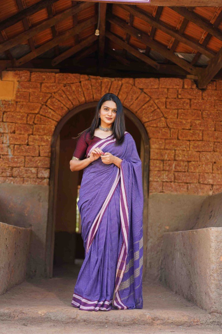 Buy Kunbi Sarees for women – Cottonsdaily